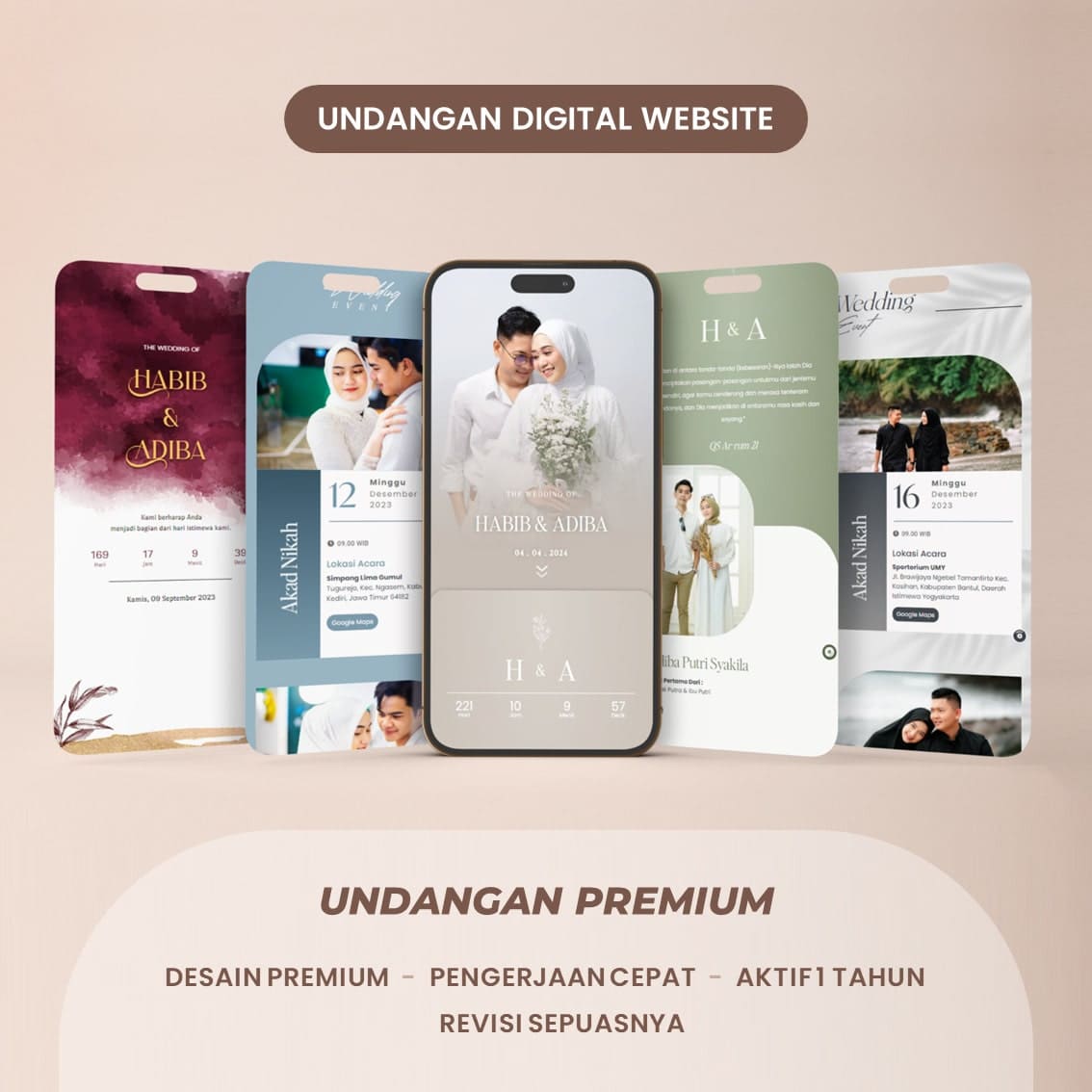 Undangan Digital Premium